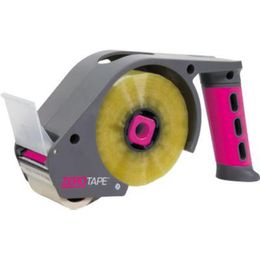 ZeroTape&reg; Handabroller, f&uuml;r Rollen B 48 mm x L 150 m, leise abrollend, pink