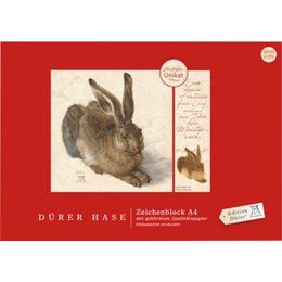 URSUS D&uuml;rer Hase Zeichenblock, A4, 18 Blatt