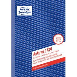Avery Zweckform Auftragsformulare Nr. 1726