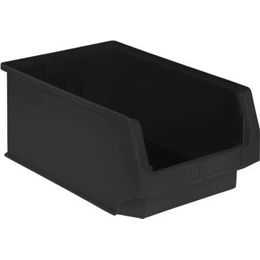 Sch&auml;fer Shop Sichtlagerkasten LF 531, ESD-leitf&auml;hig, schwarz, Au&szlig;enma&szlig;e L 500 x B 312 x H 145 mm, Inhalt 16,5 L