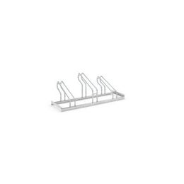 B&uuml;gelparker WSM, 1-seitig, f&uuml;r Reifen bis B 55 mm, B 1050 x T 538 x H 415 mm, Stahl feuerverzinkt, 3 Einstellpl&auml;tze, montiert