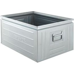 Sch&auml;fer Shop Sch&auml;fer Shop Select Stapelbox, 83 l, 250 kg, L 658 x B 459 x H 300 mm, Stahl, galvanisch verzinkt