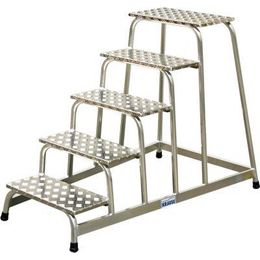 Krause Montagetritt, 5 Stufen, H&ouml;he 1,00 m, 13,5 kg