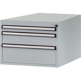 Manuflex Schubladen-Unterbau, f&uuml;r T 800 mm, alusilber