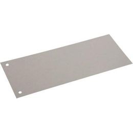 Sch&auml;fer Shop Sch&auml;fer Shop Select Trennstreifen, 2-fach-Lochung, bedruckbar, 100 St&uuml;ck, B 240 x H 105 mm, Karton, grau