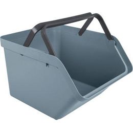 Transportbox Sunware&reg; Sigma Home, Volumen 45 l, klappbare Handgriffe, L 493 x B 388 x H 298 mm, Recycling-Polypropylen, blau