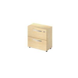 Sch&auml;fer Shop Sch&auml;fer Shop Select H&auml;ngeregisterschrank LOGIN, 2 Sch&uuml;be, abschlie&szlig;bar, B 800 x T 420 x H 788 mm, Ahorn Dekor/Ahorn Dekor
