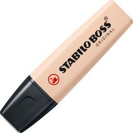 Textmarker Stabilo&reg; BOSS Original NatureCOLORS, Keilspitze, lichtbest&auml;ndig, schnell trocknend, beige, 1 St&uuml;ck