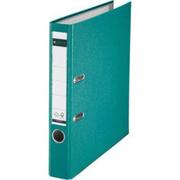 Leitz&reg; Ordner 1015, DIN A4, R&uuml;ckenbreite 52 mm, t&uuml;rkis