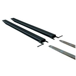 Bauer Gabelverl&auml;ngerung f&uuml;r Flurf&ouml;rderzeuge, offene Ausf&uuml;hrung, L 2000 x B 80 x 40 mm, schwarz