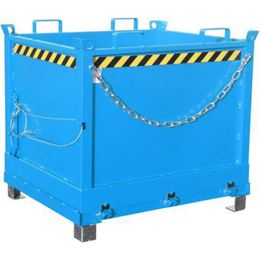 Bauer Klappbodenbeh&auml;lter FB 1000, blau