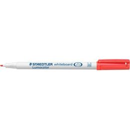 Staedtler STAEDLER Whiteboardmarker Lumocolor, rot, 1 mm