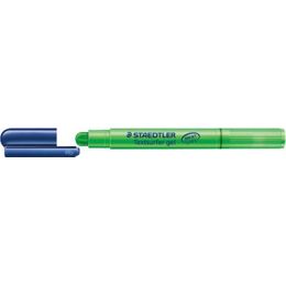 Staedtler Textmarker Gel, mit gelartiger Wachsmine, Minendurchmesser 9 mm, gr&uuml;n