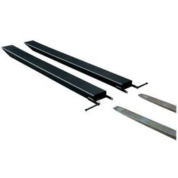 Bauer Gabelverl&auml;ngerung f&uuml;r Flurf&ouml;rderzeuge, offene Ausf&uuml;hrung, L 2000 x B 100 x 45 mm, schwarz