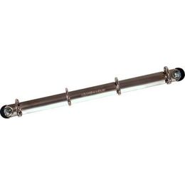 Ringschiene EICHNER, f&uuml;r Sichth&uuml;llen, magnethaftend, bis 1kg, B 310 x T 30 x H 50 mm, silber