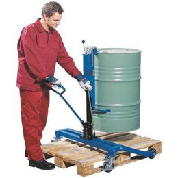 Fasslifter ASECOS, LE ASECOS, Stahl pulverbeschichtet, B 980 x T 810 x H 1180 mm, Tragkraft 250 kg