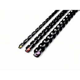 GBC&reg; Binder&uuml;cken, Plastik, &Oslash; 22 mm, 100 St&uuml;ck, schwarz