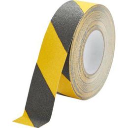 Durable Duraline Antirutschband Grip, 15 m, selbstklebend, f&uuml;r Innen- und gesch&uuml;tzten Au&szlig;enbereich, 50 mm, gelb/schwarz