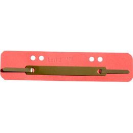 Leitz&reg; Heftstreifen, Karton, DIN A4, 25 St&uuml;ck, rot