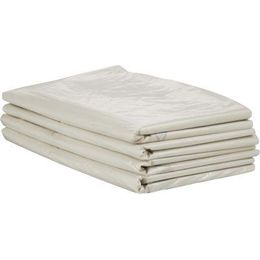 Deiss Abfalls&auml;cke, 240 l, St&auml;rke 40 &mu;, Recycling-LDPE, transparent, 100 St&uuml;ck
