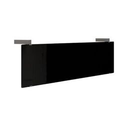 Blende, Acrylglas schwarz, B 1840 mm