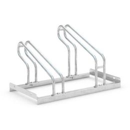 B&uuml;gelparker WSM, 1-seitig, f&uuml;r Reifen bis B 55 mm, B 700 x T 538 x H 415 mm, Stahl feuerverzinkt, 2 Einstellpl&auml;tze, zerlegt
