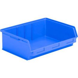 Sch&auml;fer Shop Sichtlagerkasten SSI Sch&auml;fer LF 351 ZW, Polypropylen, L 348 x B 470 x H 145 mm, 17 l, blau