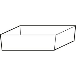 Bodenauffangwanne Stawa-R f&uuml;r ASECOS Sicherheitsschr&auml;nke der Q30, Q90, S90 und K90 Serie, Edelstahl 1.4016, B 442 x T 507 x H 127 mm, 22 l