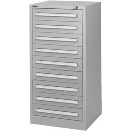 Sch&auml;fer Shop Sch&auml;fer Shop Select Schubladenschrank SF 90, 9 Sch&uuml;be, wei&szlig;aluminium RAL 9006 wei&szlig;aluminium RAL 9006