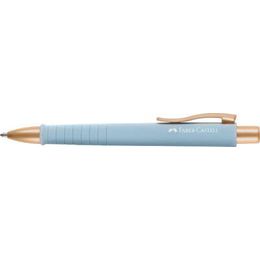 Faber-Castell Druckkugelschreiber Poly Ball XB, XB-Mine, sky blue