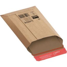 Versandtaschen Colompac, Wellpappe, haftklebend, recyclebar, 20 St&uuml;ck, B 150 x H 250 mm, braun