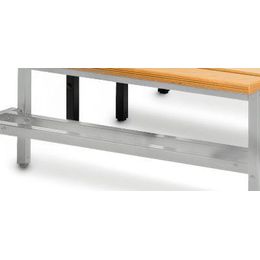 Sch&auml;fer Shop Schuhrost, f&uuml;r Sitzbank, B 995 x T 200 mm, lichtgrau, ohne Bank