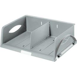 Leitz&reg; Ablagekorb Sorty, DIN A4 quer, Polystyrol, grau
