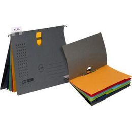 Organisationshefter Elba chic&reg; ULTIMATE&reg;, DIN A4, inkl. Sichtreiter, B 318 x T 6 x H 255 mm, mehrfarbig, 3 St&uuml;ck