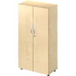 Sch&auml;fer Shop Sch&auml;fer Shop Select Schrank LOGIN, 4 Ordnerh&ouml;hen, B 800 x T 420 x H 1514 mm, Ahorn Dekor/Ahorn Dekor
