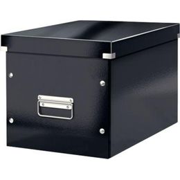Leitz&reg; Aufbewahrungsbox Click + Store, f&uuml;r ovale/h&ouml;here Gegenst&auml;nde 320 x 310 x 360 mm, schwarz
