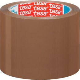 Tesa Packband Tesapack&reg; 4195, PP-Folie, L 66 m x B 75 mm, braun, 4 Rollen