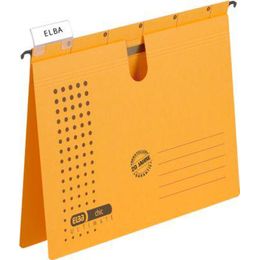 Elba chic&reg; ULTIMATE, H&auml;ngehefter, DIN A4, gelb, 25 St&uuml;ck