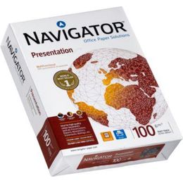 Kopierpapier NAVIGATOR Presentation, DIN A4, 100 g/m², hochweiß, 500 Blatt