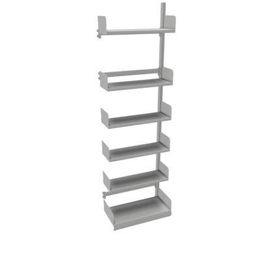 Kerkmann Variabo Freiarmregal, Anbaufeld, einseitig, 300 mm Fachbodentiefe, 750 x 2500 mm