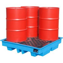 Bauer PE-Auffangwannen f&uuml;r 4 x 200 Liter-F&auml;sser