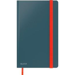 Notizbuch Leitz Cosy, DIN A5, kariert, 100 g/m&sup2; Papier, 80 Blatt, Hardcover, grau