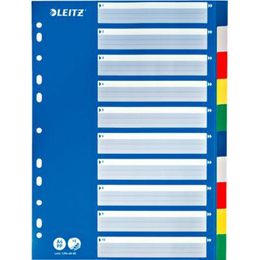 Leitz&reg; PP-Register mit blauem Deckblatt, blanko
