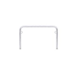 Anlehnb&uuml;gel WSM, 2-seitig, B 1250 x T 48 x H 800 mm, Stahl verzinkt, zum Einbetonieren