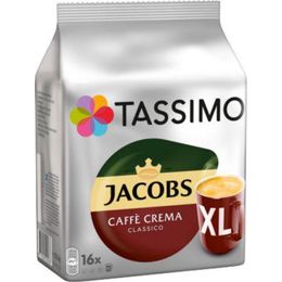 Tassimo Kaffeedisc Jacobs Caffe Crema Classico XL, 16 St&uuml;ck