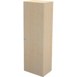 Sch&auml;fer Shop Sch&auml;fer Shop Genius Fl&uuml;gelt&uuml;renschrank TETRIS WALL, 5 Ordnerh&ouml;hen, T&uuml;ranschlag rechts, B 600 x T 440 x H 1880 mm, Ahorn-Dekor
