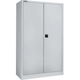 Sch&auml;fer Shop Sch&auml;fer Shop Select Materialschrank MSI 2512 S, B 1200 x T 500 x H 1935 mm, wei&szlig;aluminium/wei&szlig;aluminium