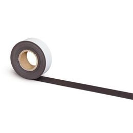 Magnetband Maul, selbstklebend, abschneidbar, 40 g/cm&sup2;, L 10 m x B 60 mm, schwarz
