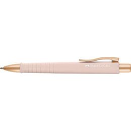 Faber-Castell Druckkugelschreiber Poly Ball XB, XB-Mine, pale rose
