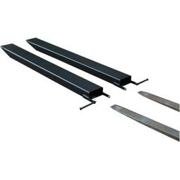 Bauer Gabelverl&auml;ngerung f&uuml;r Flurf&ouml;rderzeuge, offene Ausf&uuml;hrung, L 1800 x B 100 x 50 mm, schwarz